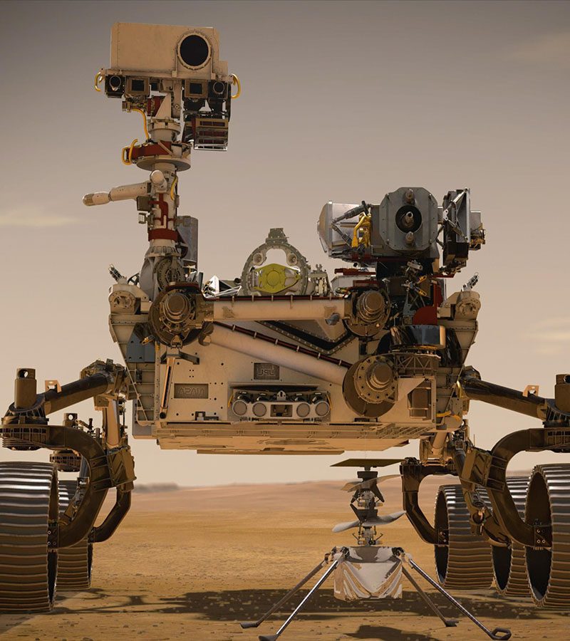 MARS : la NASA compte sur son robot Perseverance pour trouver des ...