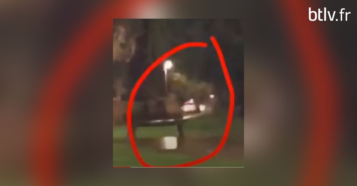 Un spectre a-t-il été filmé sur un site commémoratif