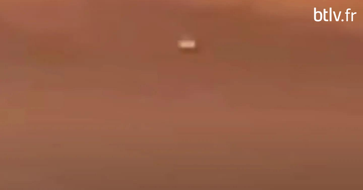 Un ovni de forme Tic-Tac filmé à travers le hublot d’un avion - BTLV